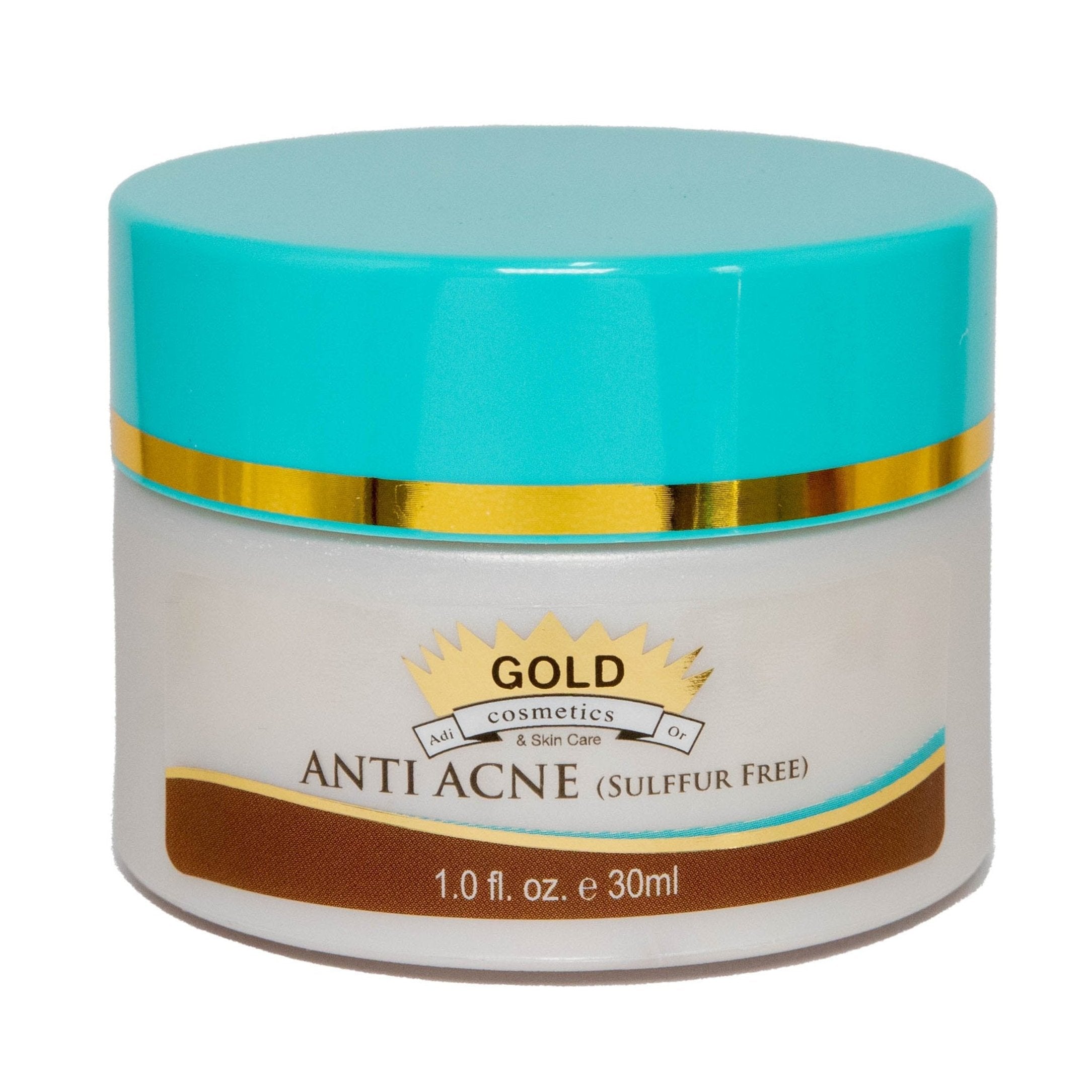 Gold Cosmetics | Anti Acne Cream | Sulfur free | 30 ml