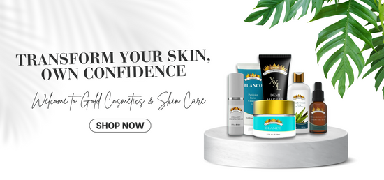 Gold Cosmetics & Skin Care